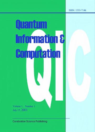 Quantum Information & Computation